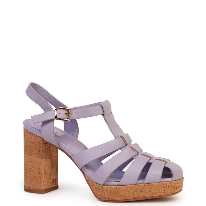 Mandy Sandal - Lilac – The Shoe Curator